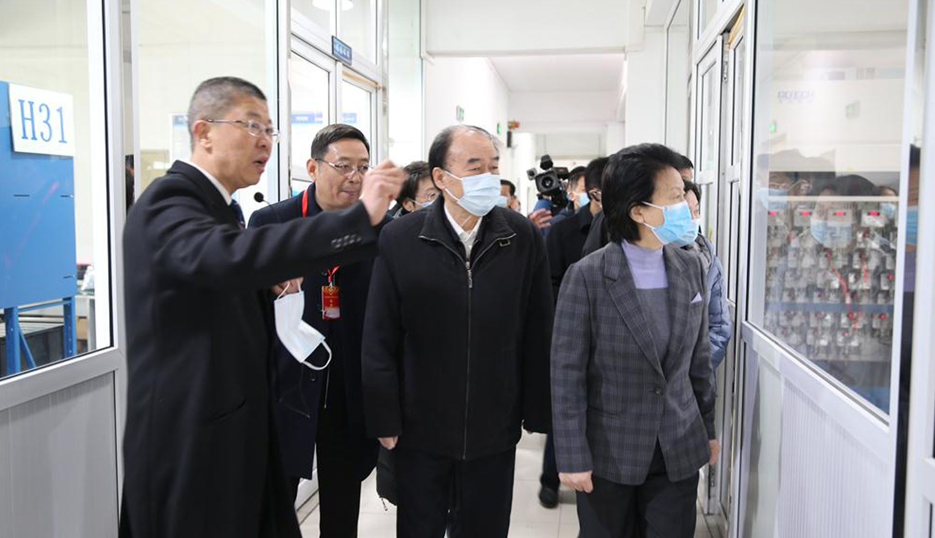 The inspection team of National People's Congress delegates visited ...
